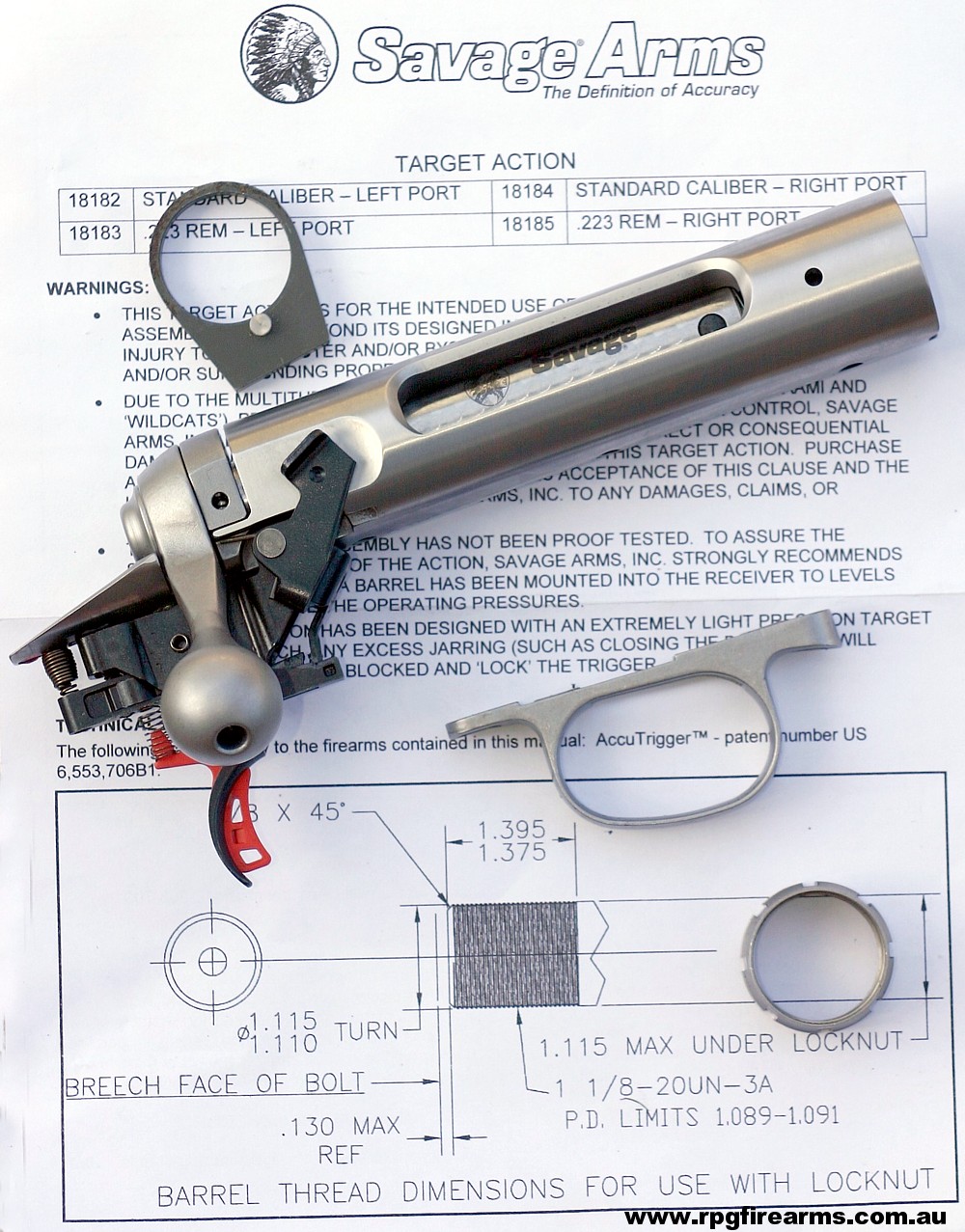 Savage 12 target actions and 6.5-284 | Shooters' Forum